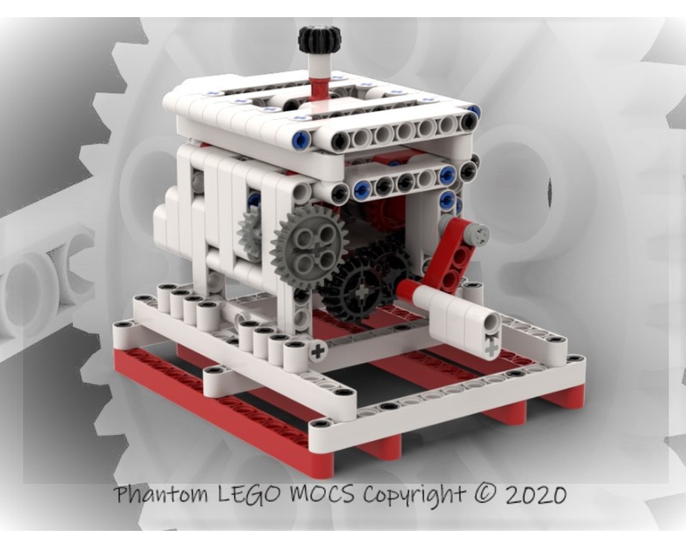 LEGO MOC Phantom Gearbox with Hand Crank by Phantom LEGO MOCS ...