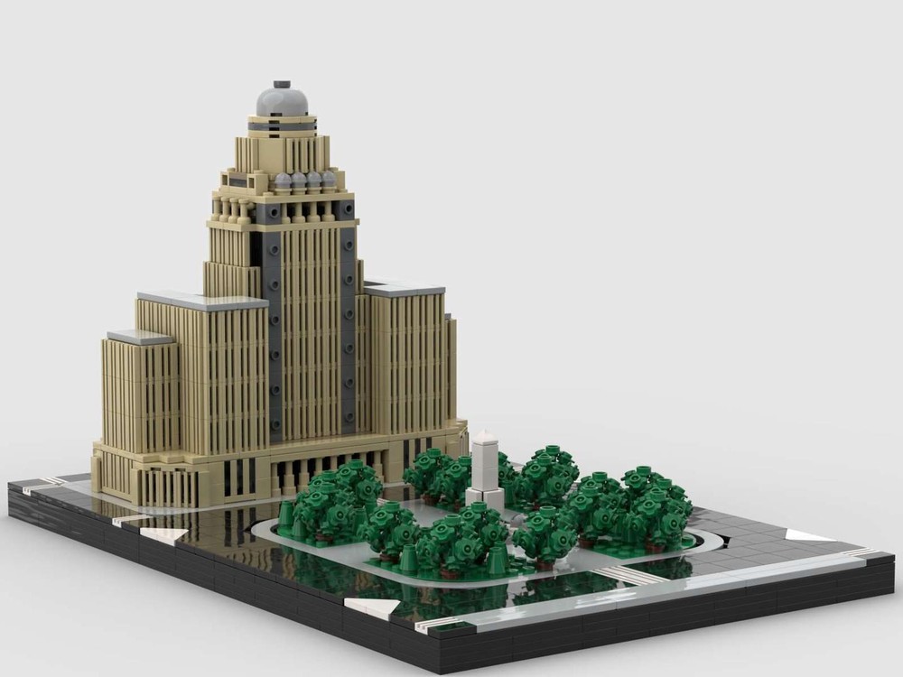 LEGO MOC Buffalo City Hall at 1/650th Scale by FunnyTacoBunny ...