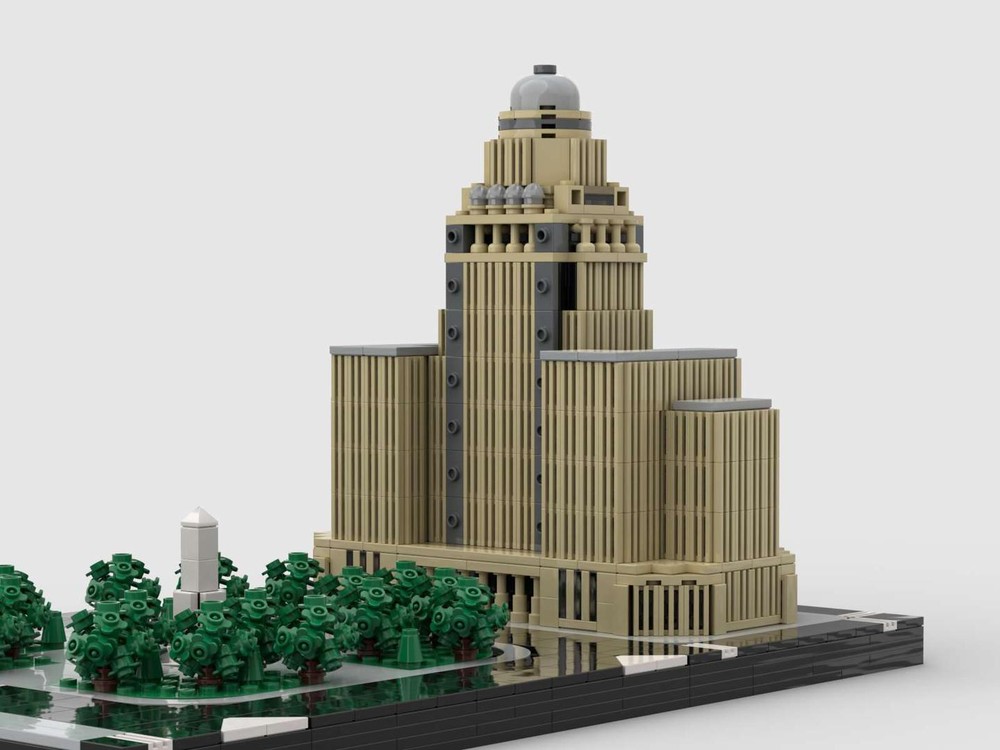 LEGO MOC Buffalo City Hall at 1/650th Scale by FunnyTacoBunny ...