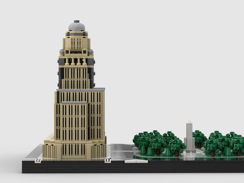 LEGO MOC Buffalo City Hall at 1/650th Scale by FunnyTacoBunny ...
