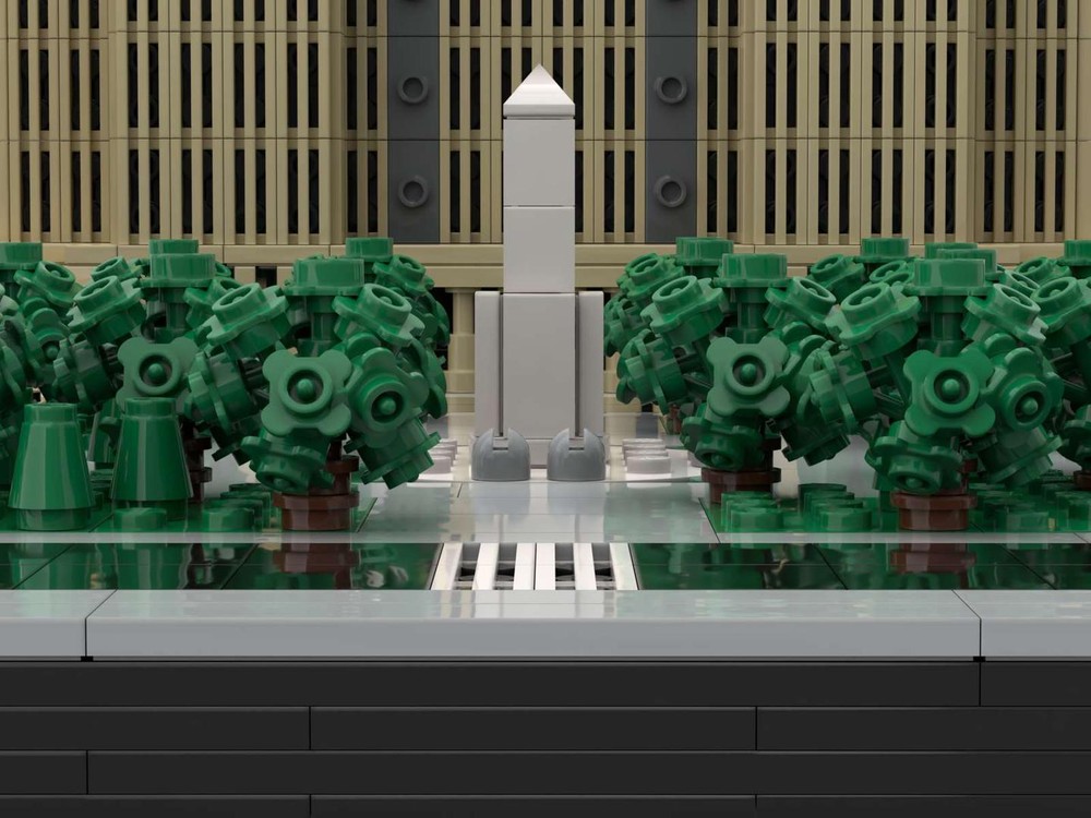 LEGO MOC Buffalo City Hall at 1/650th Scale by FunnyTacoBunny ...