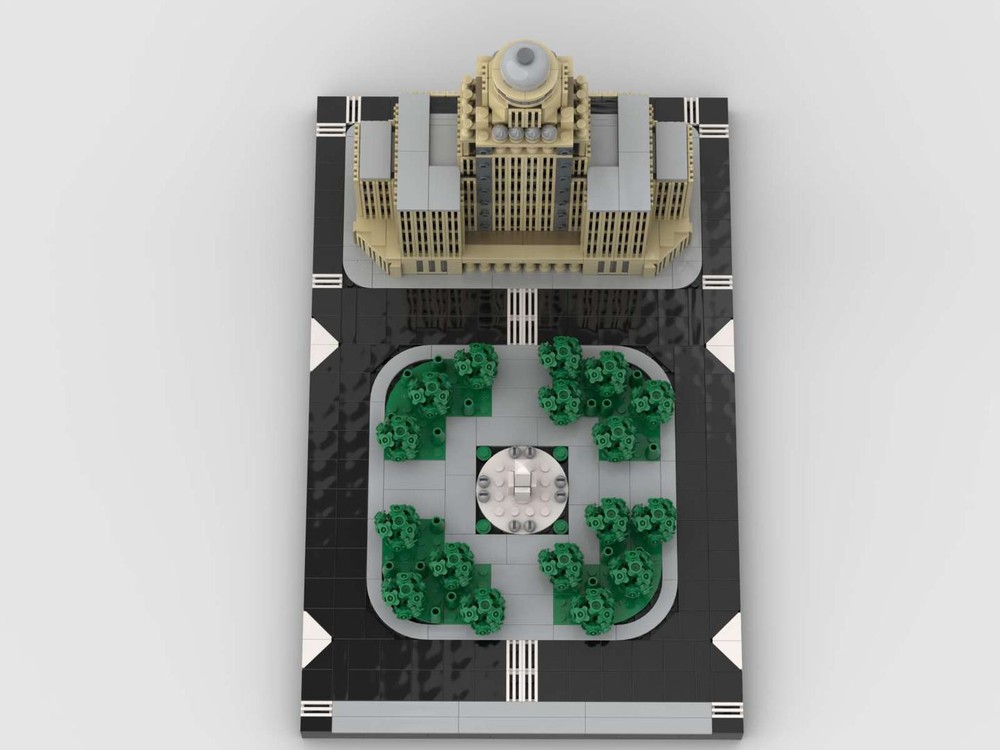 LEGO MOC Buffalo City Hall at 1/650th Scale by FunnyTacoBunny ...