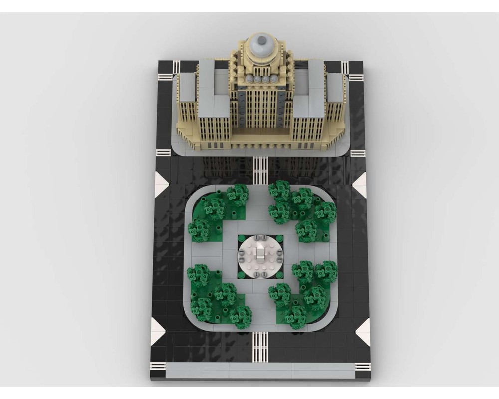 LEGO MOC Buffalo City Hall at 1/650th Scale by FunnyTacoBunny ...