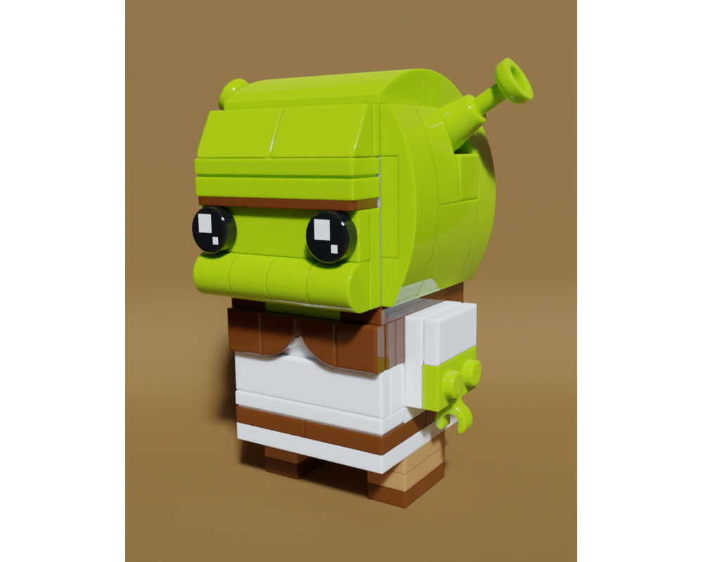 LEGO MOC Brickheadz Shrek by Leo1 | Rebrickable - Build with LEGO