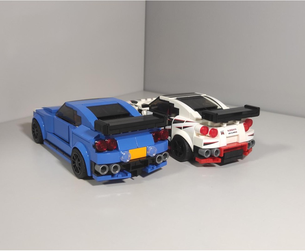 LEGO MOC Nissan GT-R by Kirvet | Rebrickable - Build with LEGO