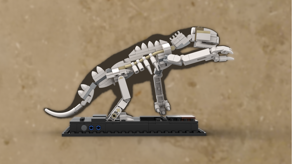 LEGO MOC Carnotaurus, Megalonyx (Ground Sloth) & Pelagornis Skeleton ...