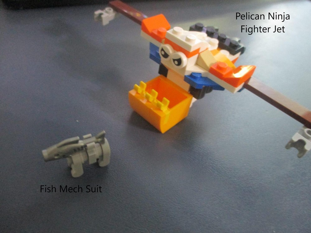 LEGO MOC PNFJ + Fish Mech Suit by Kestron | Rebrickable - Build with LEGO