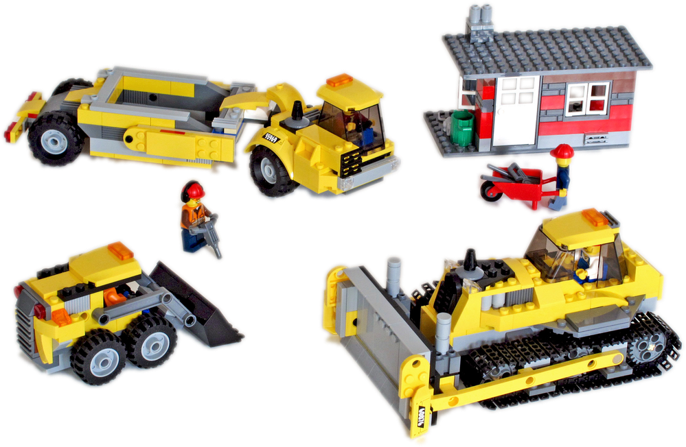 LEGO MOC 60076 Road Crew by NKubate | Rebrickable - Build with LEGO