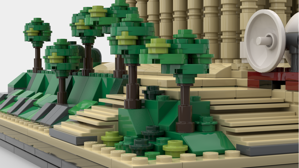 LEGO MOC The Temple of Artemis by LegoMicha | Rebrickable - Build with LEGO