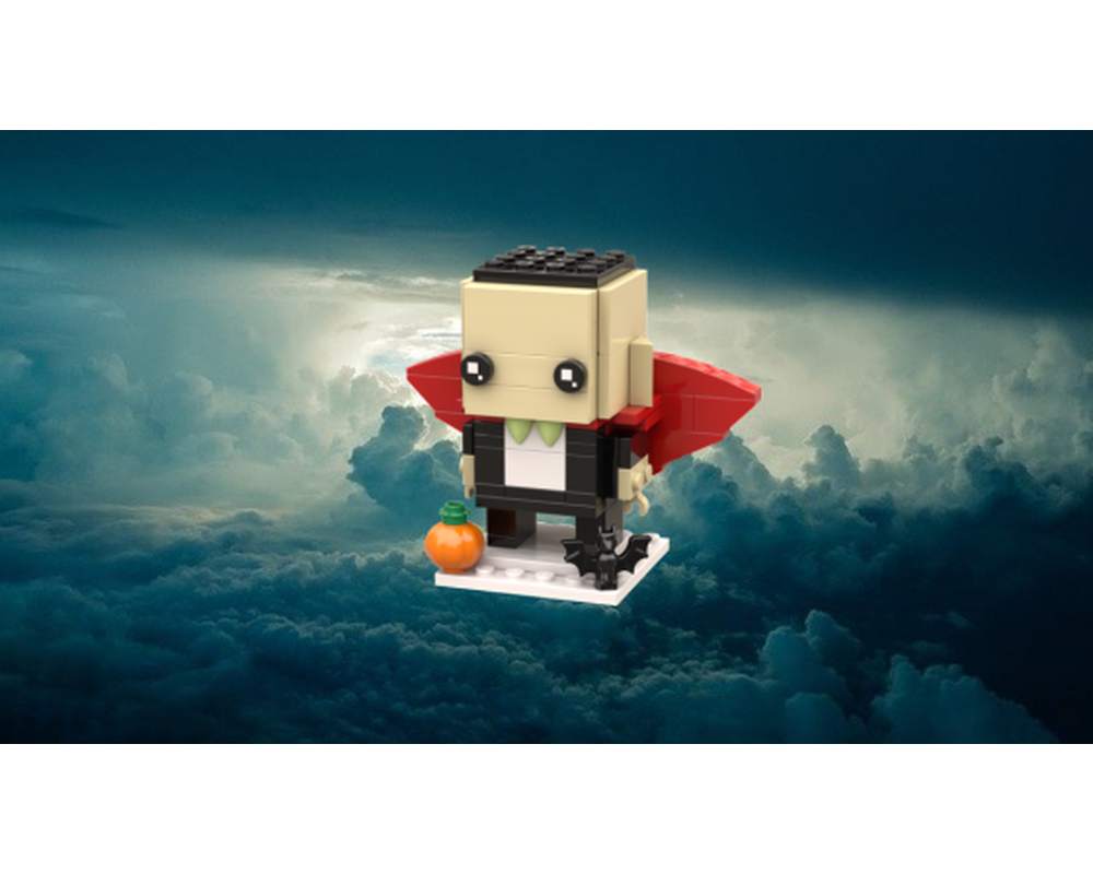 LEGO MOC Dracula - Halloween Brickheadz by noggels | Rebrickable ...