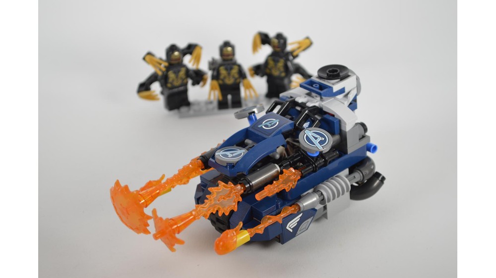 LEGO MOC Avengers: Bike Attack by dorianbricktron | Rebrickable - Build ...