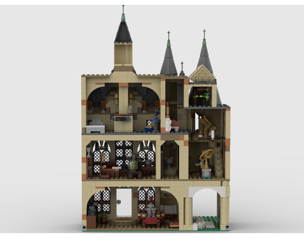 LEGO MOC-55437 Astronomy & Clock Tower Mod by Brick Artisan ...