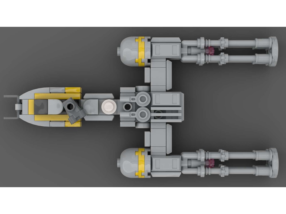 LEGO MOC Mini Y-Wing Starfighter by Engineering15 | Rebrickable - Build ...