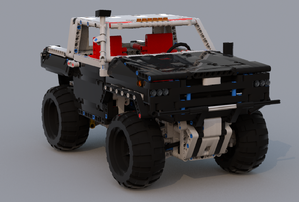 Lego Moc Suv Trial By Evgeny Rebrickable Build With Lego