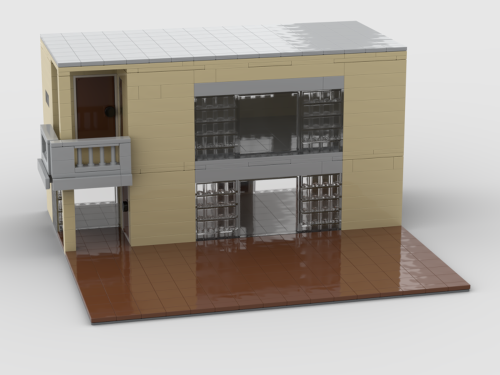 LEGO MOC minimalism architecture 3 by moc.tigger | Rebrickable - Build ...