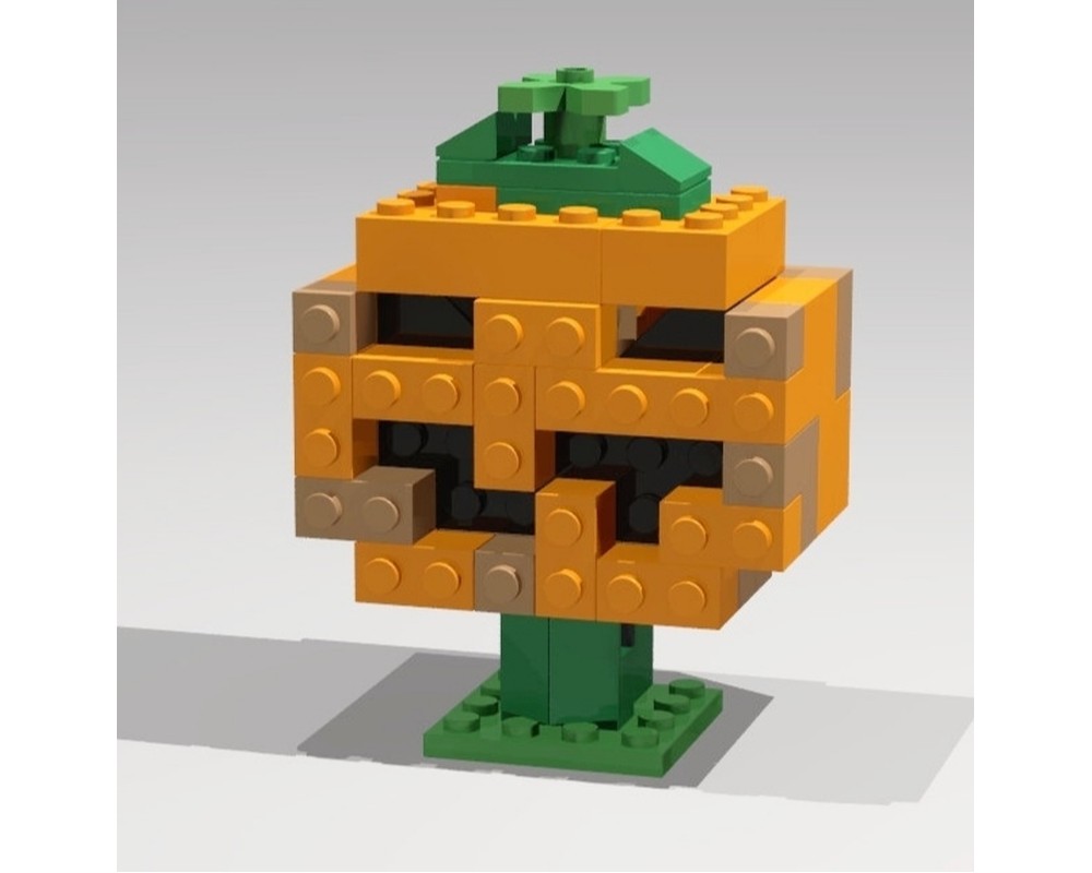 LEGO MOC 10698 Halloween Pumpkin by Moe Brickman | Rebrickable - Build ...