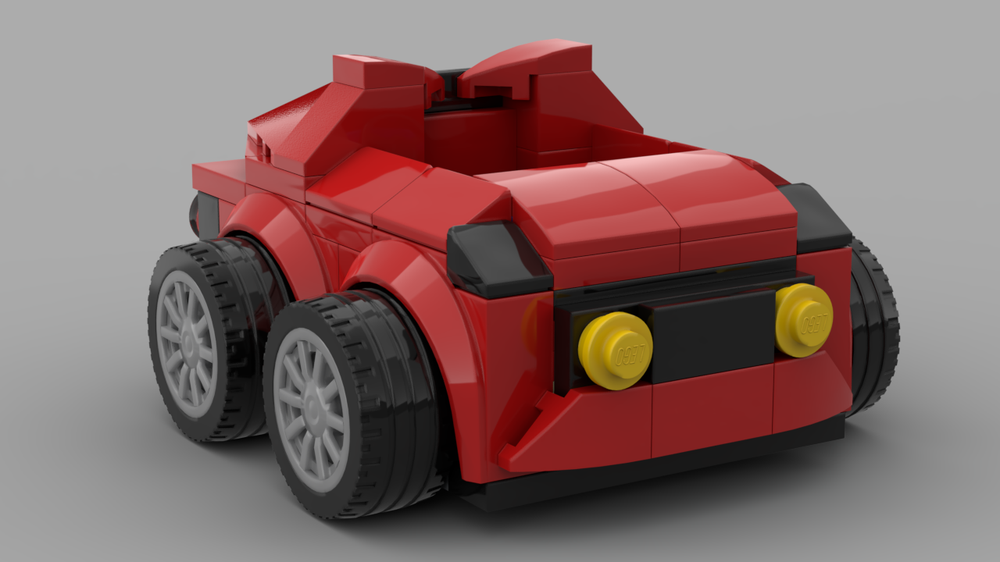 Lego Moc Micro Car Alternative Build 1 76895 By N2brick