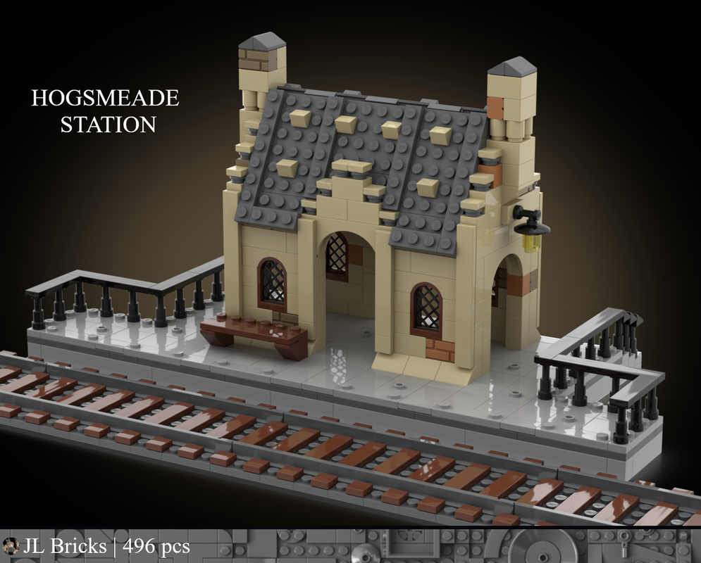 LEGO MOC Hogsmeade Station by JL.Bricks | Rebrickable - Build with LEGO