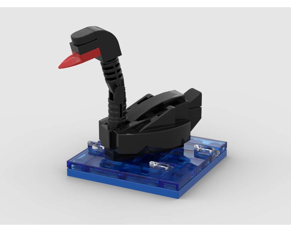 LEGO MOC Black Swan by Brick_Addicted | Rebrickable - Build with LEGO