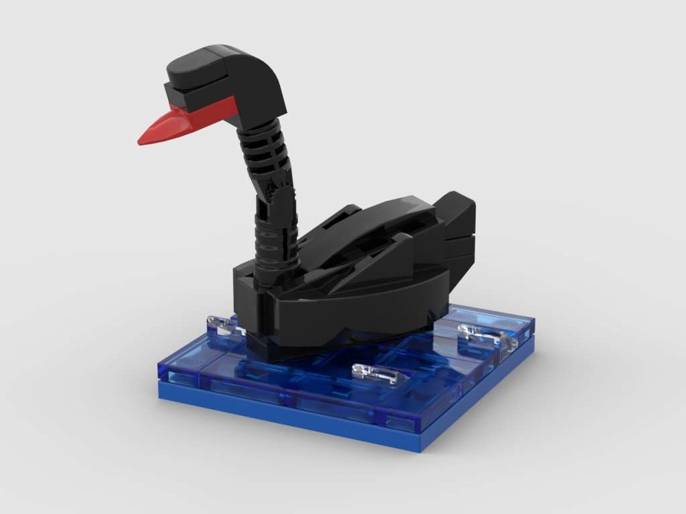 LEGO MOC Black Swan by Brick_Addicted | Rebrickable - Build with LEGO
