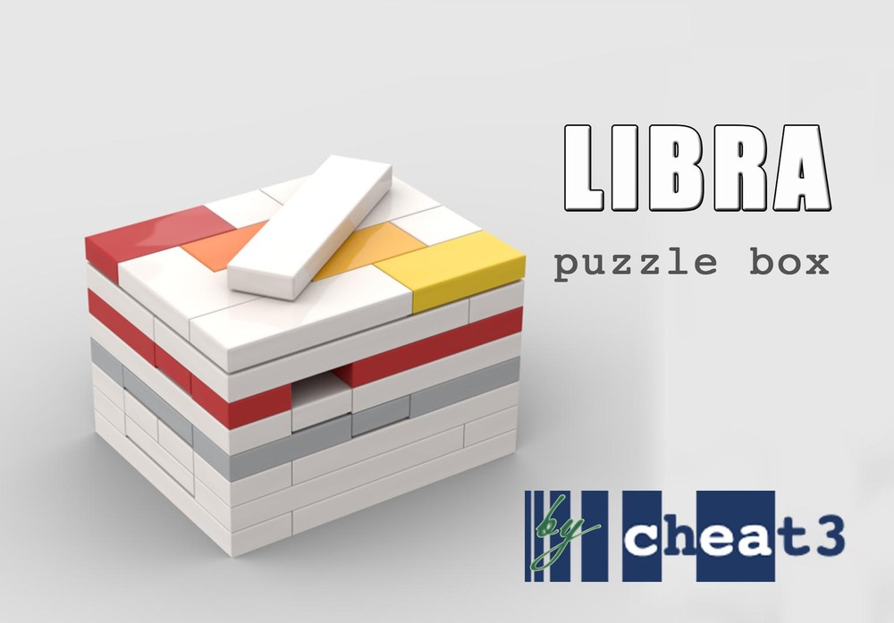 LEGO MOC Libra (a mini puzzle box) by cheat3 puzzles | Rebrickable ...