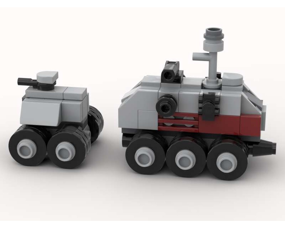 LEGO MOC Micro Clone Turbo Tank by meregt | Rebrickable - Build with LEGO