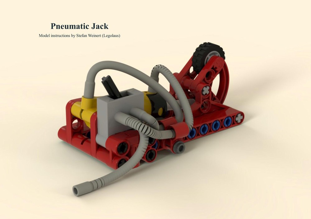 LEGO MOC Pneumatic Jack by legolaus | Rebrickable - Build with LEGO