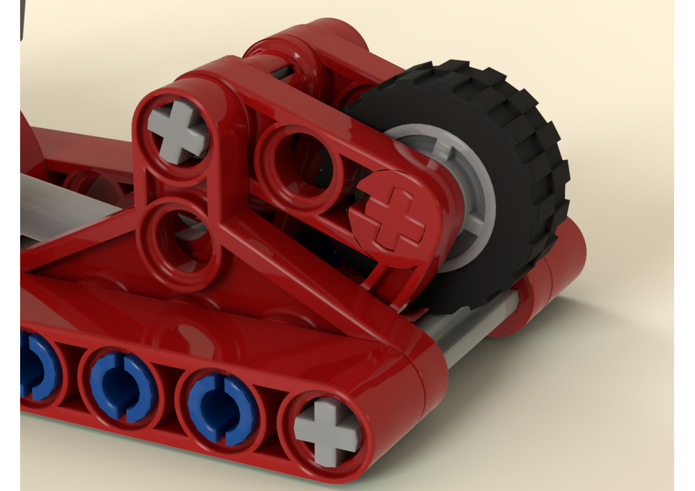 LEGO MOC Pneumatic Jack by legolaus | Rebrickable - Build with LEGO