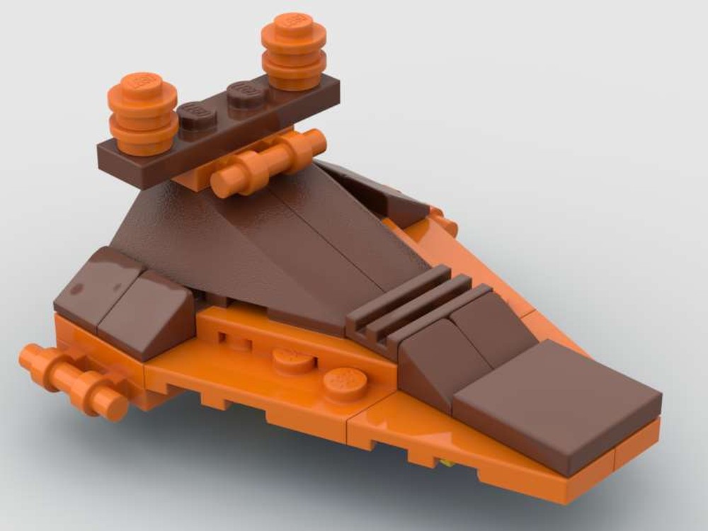 LEGO MOC Micro Star Destroyer by callmesnake | Rebrickable - Build with ...