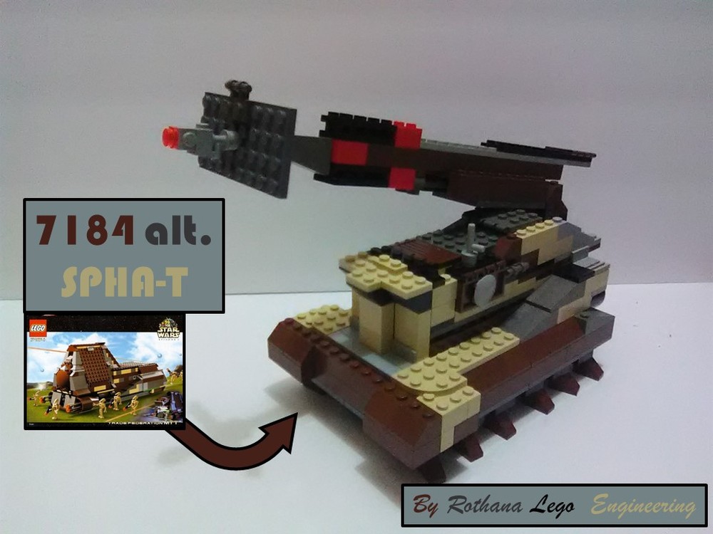 LEGO MOC 7184 alt. SPHA-T by Nilsson LEGO Engineering | Rebrickable ...