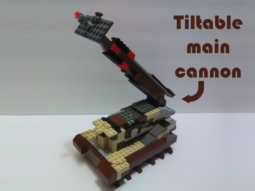 LEGO MOC 7184 alt. SPHA-T by Nilsson LEGO Engineering | Rebrickable ...