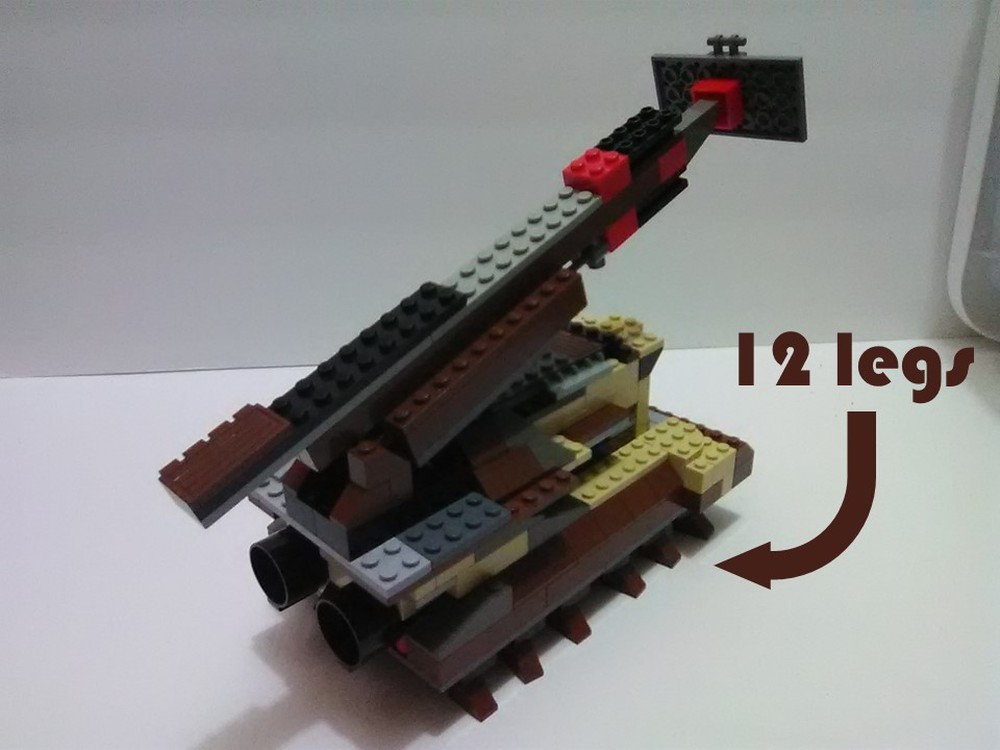 LEGO MOC 7184 alt. SPHA-T by Nilsson LEGO Engineering | Rebrickable ...