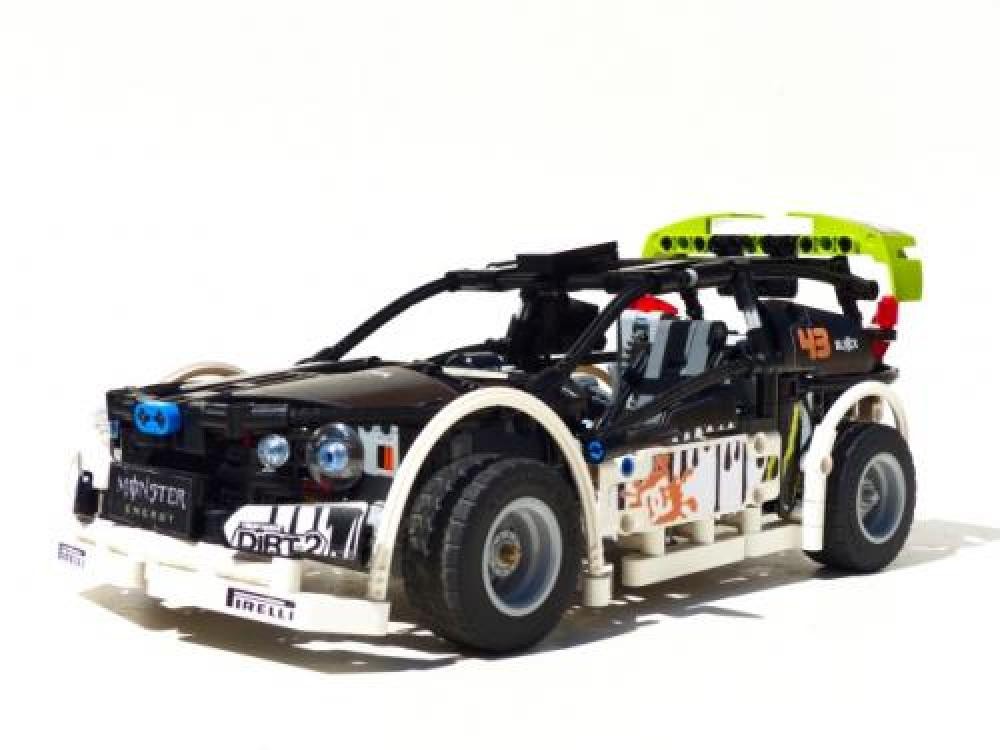 LEGO MOC Ken Block's Ford Fiesta by Anto | Rebrickable - Build with LEGO