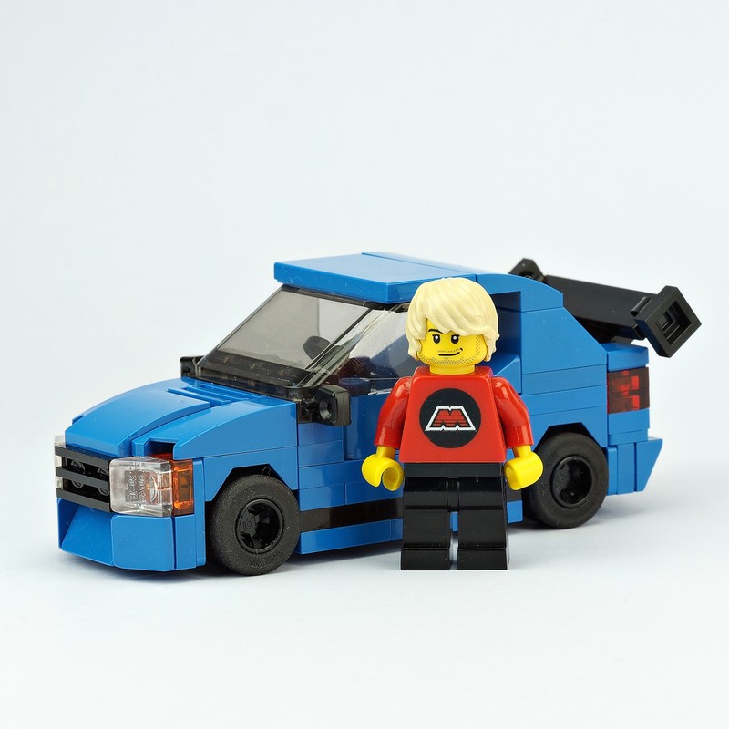 LEGO MOC Blue Race Car by De_Marco | Rebrickable - Build with LEGO