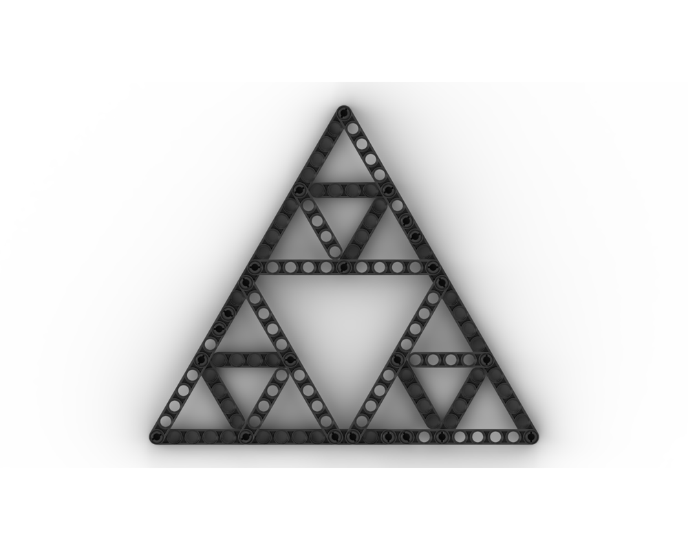 LEGO MOC Sierpinski Triangle by 2in1 | Rebrickable - Build with LEGO