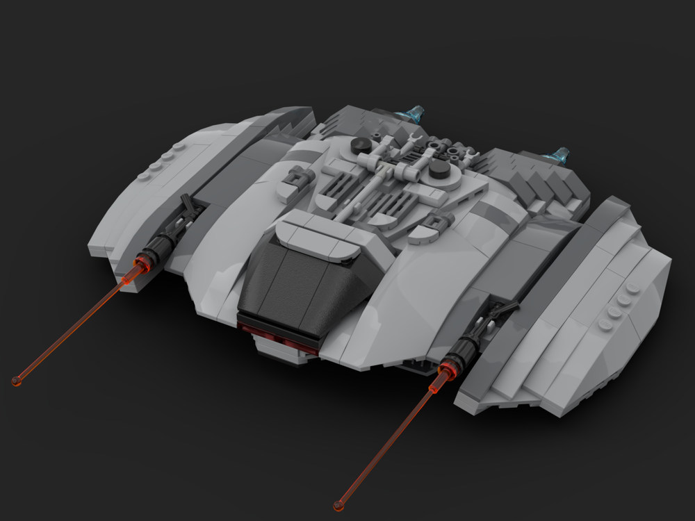 LEGO MOC Cylon Raider 1978 by Runescope | Rebrickable - Build with LEGO