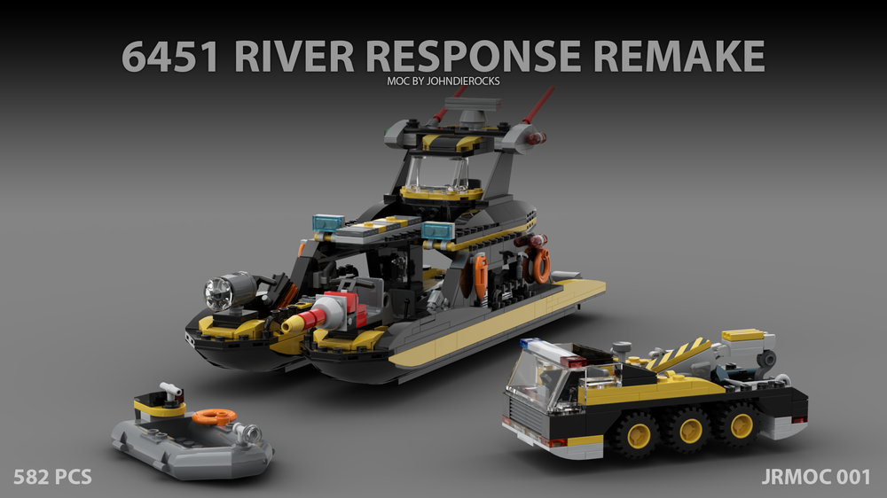 LEGO MOC River Response Remake by JohndieRocks | Rebrickable - Build ...