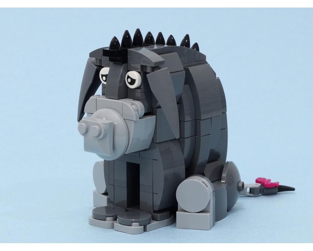 LEGO MOC Eeyore by JKBrickworks | Rebrickable - Build with LEGO