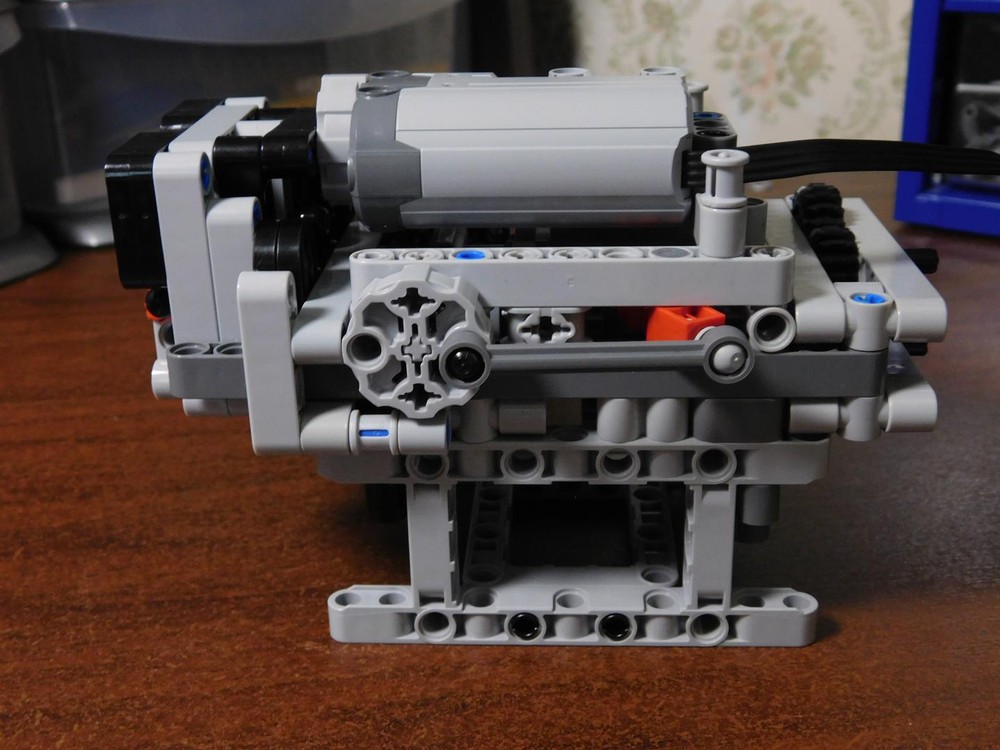 Lego Moc Sequential Rc 4 Speed Dual Clutch Gearbox With Pf Servo Motor