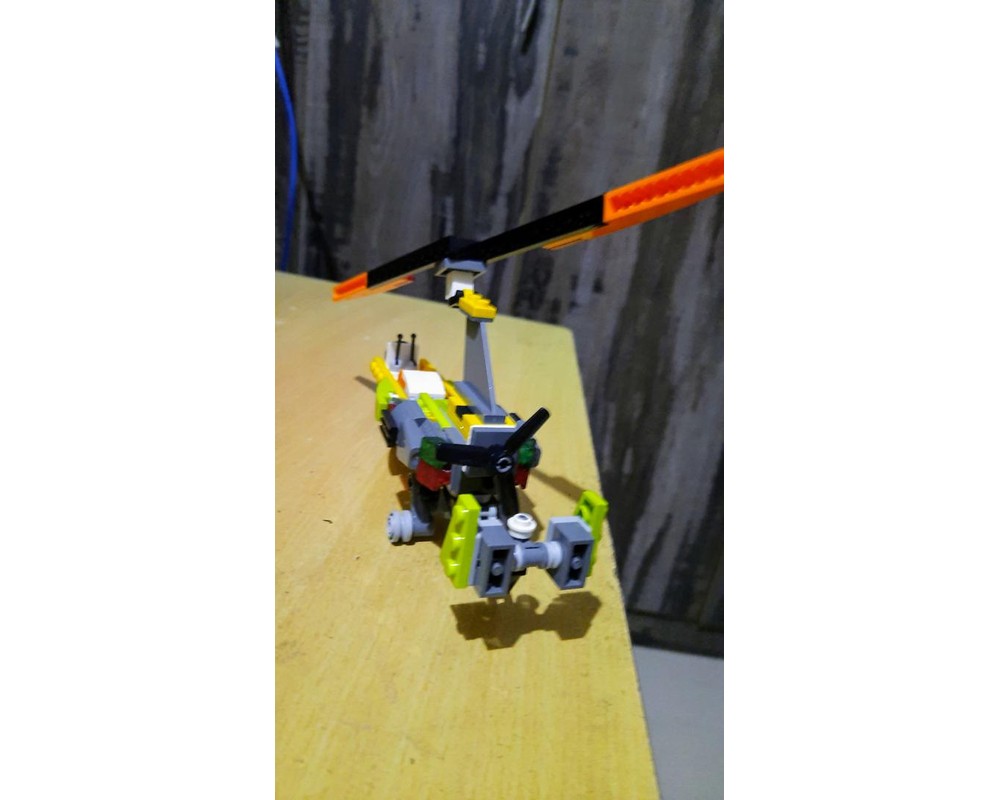 LEGO MOC Passenger Gyrocopter by ChiefBlue3 | Rebrickable - Build with LEGO