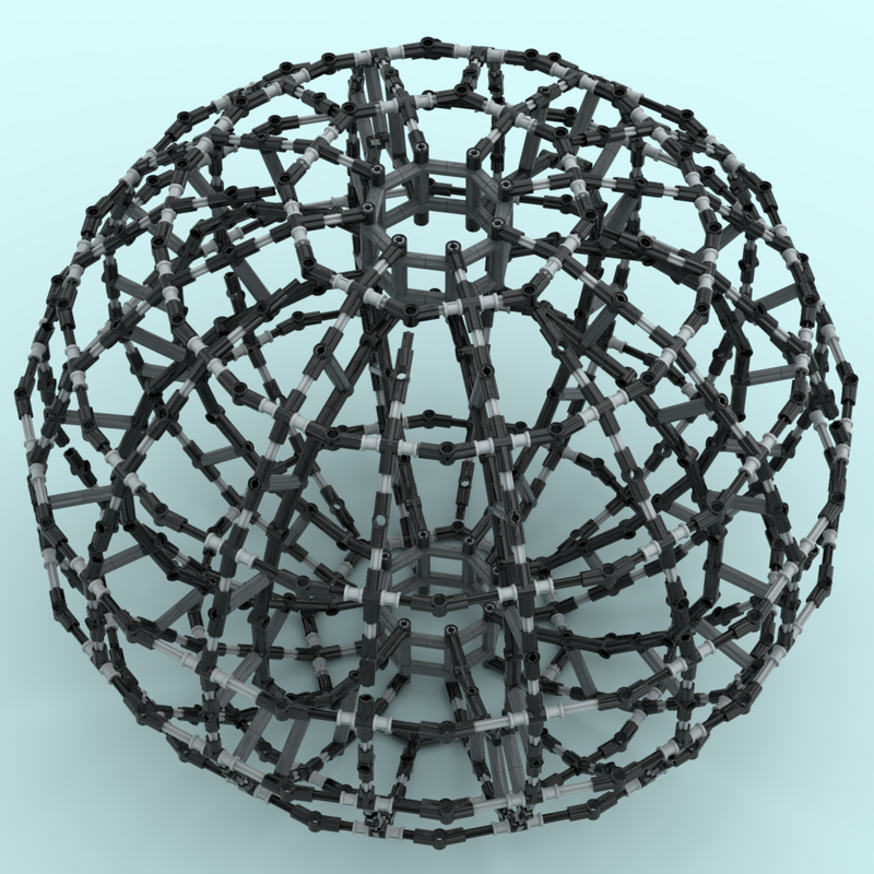 LEGO MOC Large Spheroid by LegoAtVrieswol | Rebrickable - Build with LEGO
