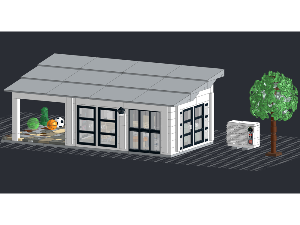 LEGO MOC Covered Patio Addition - Phoenix AZ by Thomus_Bean ...