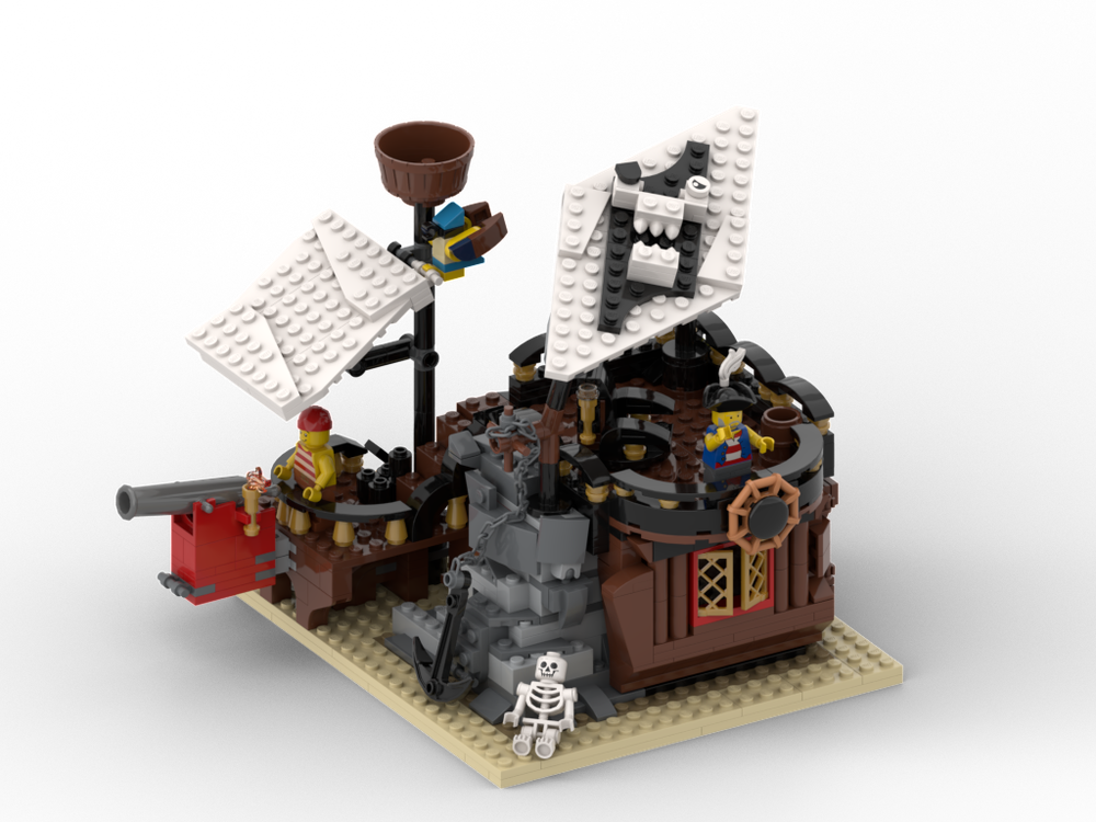 LEGO MOC 31109 Alternate Build - Shipwrecked by Doc MOC | Rebrickable ...