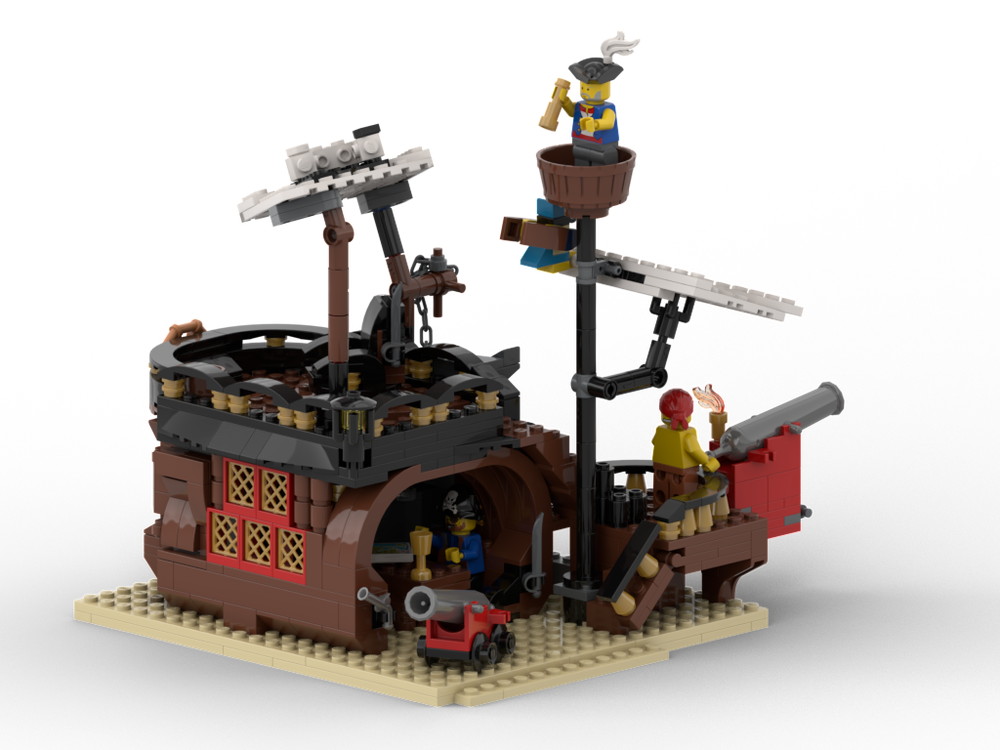 LEGO MOC 31109 Alternate Build - Shipwrecked by Doc MOC | Rebrickable ...
