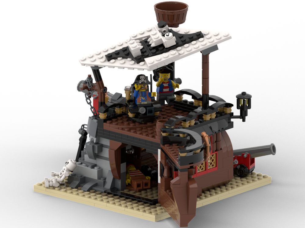 LEGO MOC 31109 Alternate Build - Shipwrecked by Doc MOC | Rebrickable ...