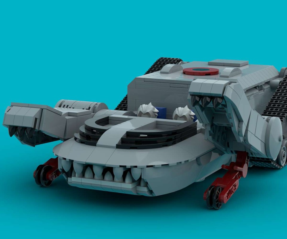 LEGO MOC Thundercats Thundertank by BeTheSquirrel | Rebrickable - Build ...