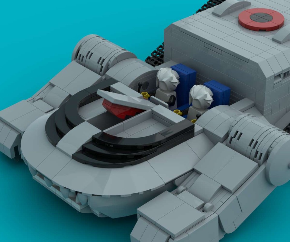 LEGO MOC Thundercats Thundertank by BeTheSquirrel | Rebrickable - Build ...