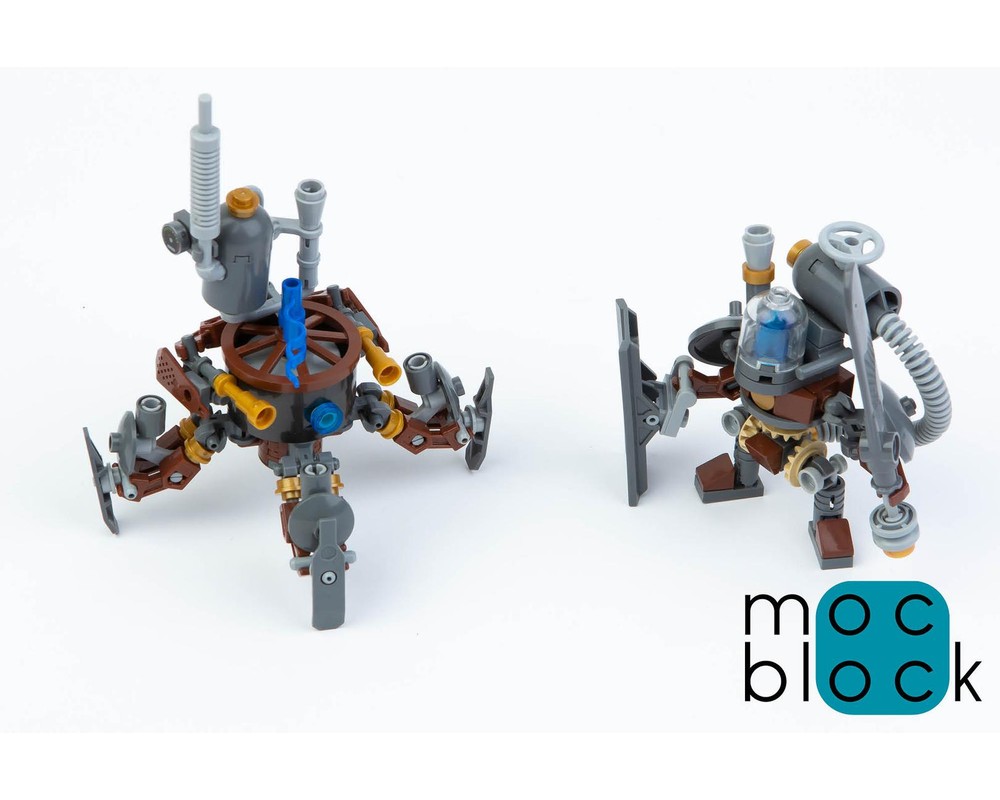 LEGO MOC Steampunk Mech-A-Pack by Moc Block Shop | Rebrickable - Build ...