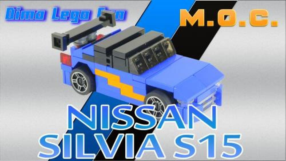 LEGO MOC Nissan Silvia s15 by Zagdima | Rebrickable - Build with LEGO