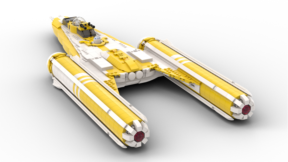 LEGO MOC Y wing Starfighter (yellow - gold leader variant) by ...